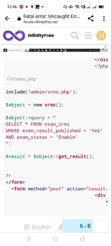 Fatal Error Uncaught Error Cannot Access Private Property Srms