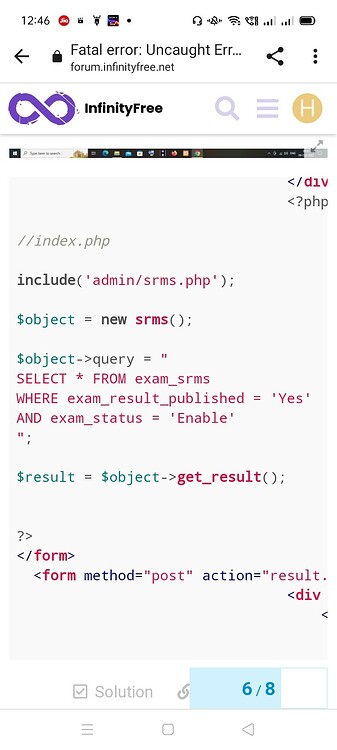 Fatal Error Uncaught Error Cannot Access Private Property Srms