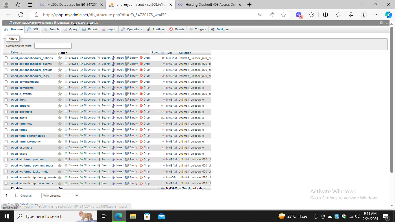 Hosting Crashed 403 Access Denied Hosting Support InfinityFree Forum