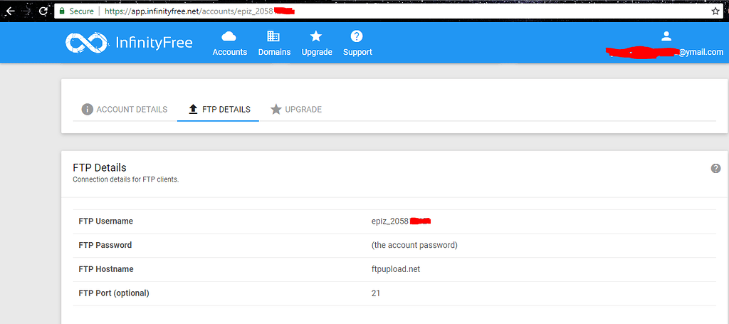 FTP Hostname - Which One Should We Use? - Hosting Support - InfinityFree Forum