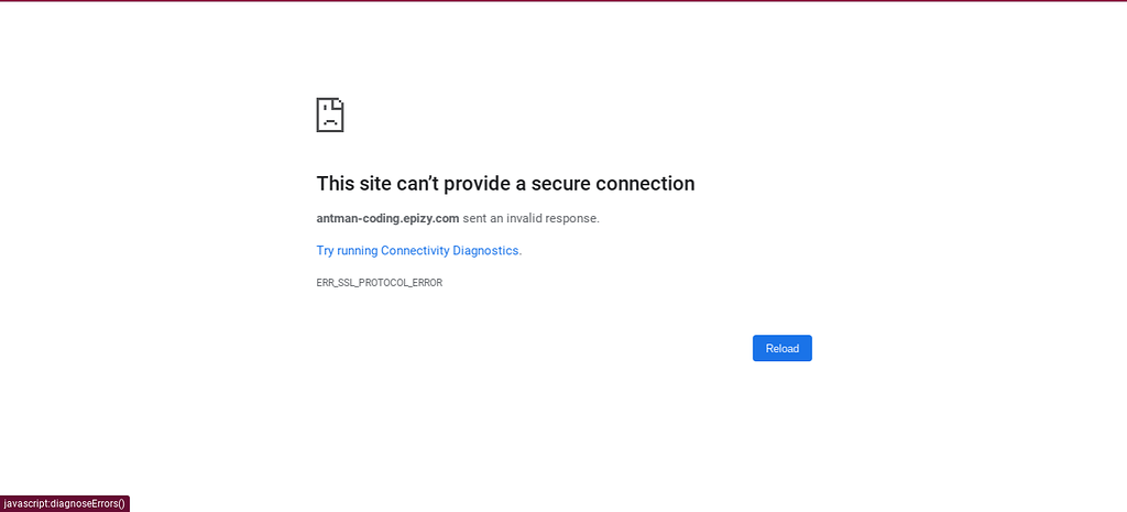 Invalid response - Hosting Support - InfinityFree Forum