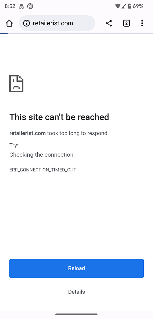 Error Connection Timeout Hosting Support Infinityfree Forum