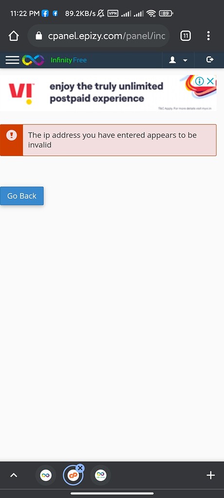 How to block ip range - Hosting Support - InfinityFree Forum