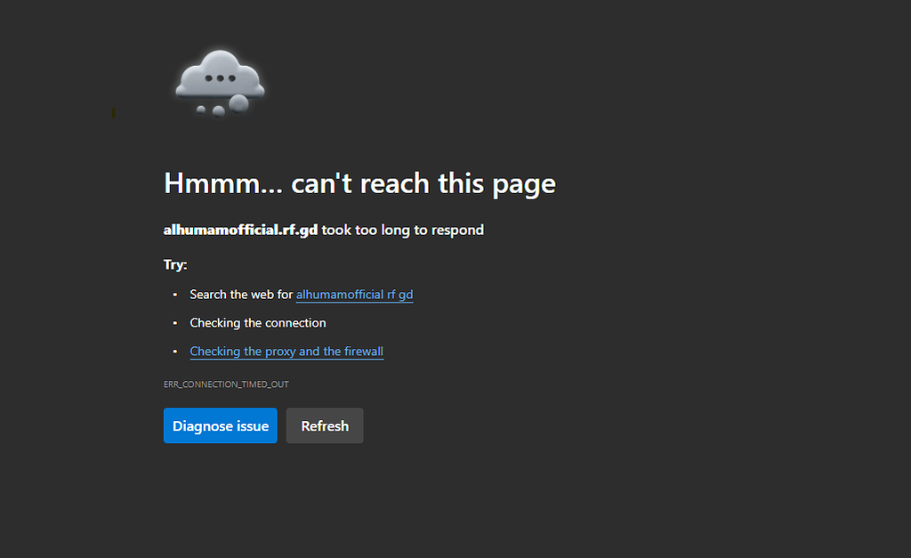 My website is not working! - Hosting Support - InfinityFree Forum