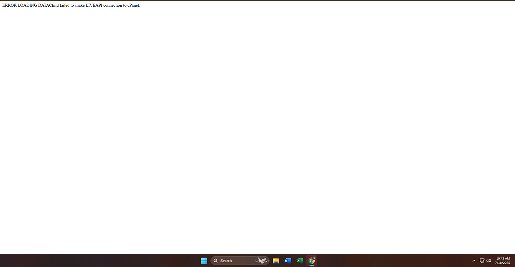 An Error Problem Hosting Support Infinityfree Forum
