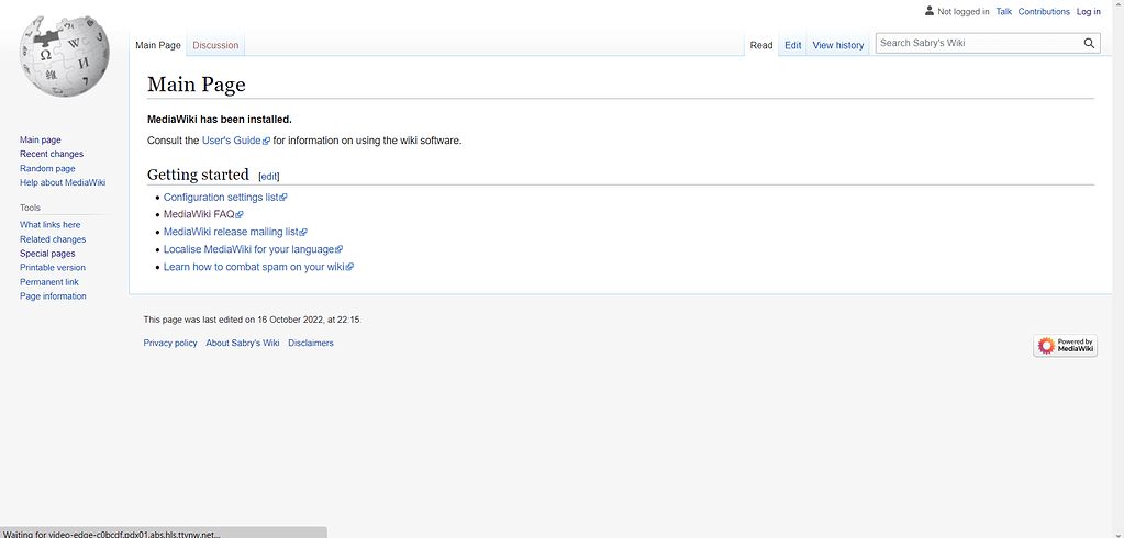Clearing the cache helped, however the website result isn't the one ...