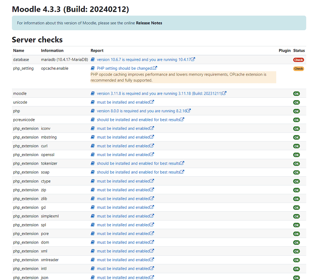 Moodle Update 4.3.3 (Build: 20240212) ERROR - Hosting Support ...