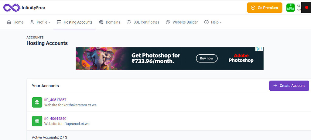 Can't access site - Hosting Support - InfinityFree Forum