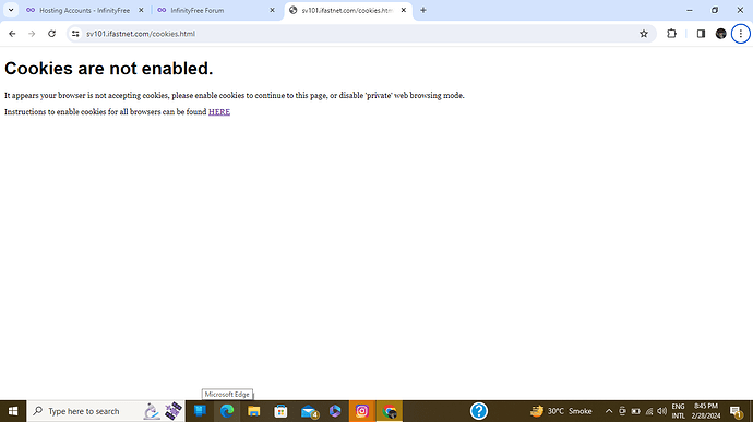 Nameserver Issue Hosting Support Infinityfree Forum