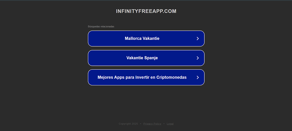 My website disappear - Hosting Support - InfinityFree Forum