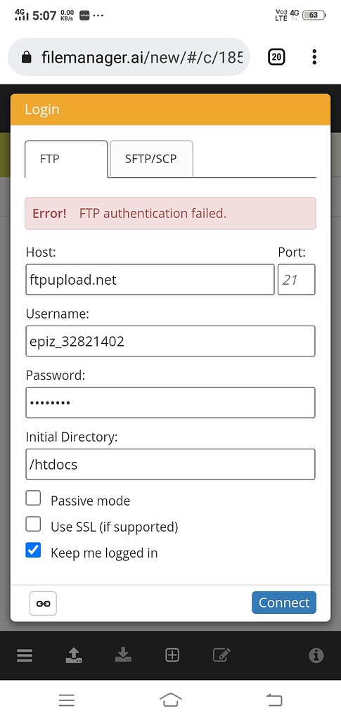 How to login this - Hosting Support - InfinityFree Forum