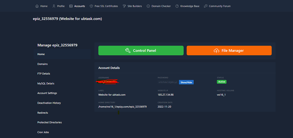 How to reinstall a fresh cPanel server! - Hosting Support - InfinityFree Forum
