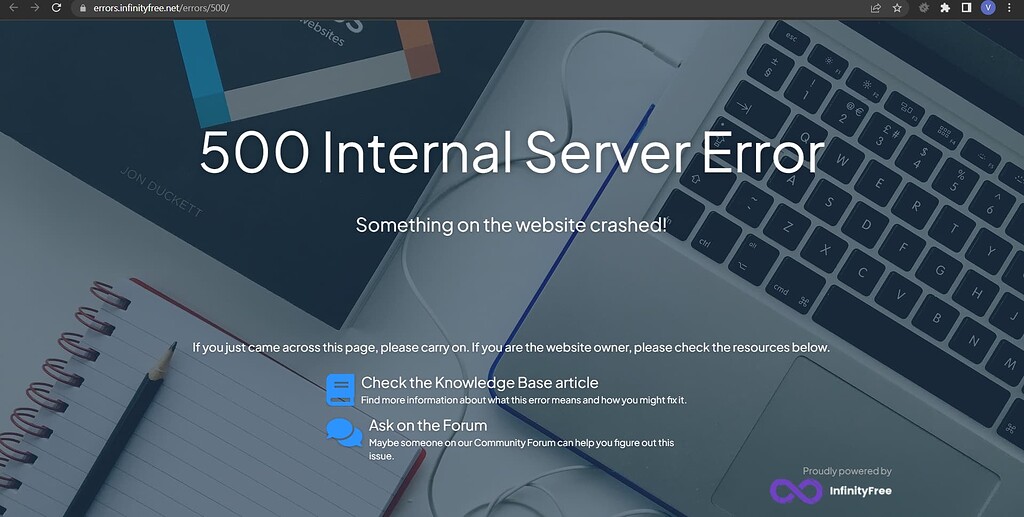 Cannot see errors in Codeigniter project - Hosting Support - InfinityFree Forum