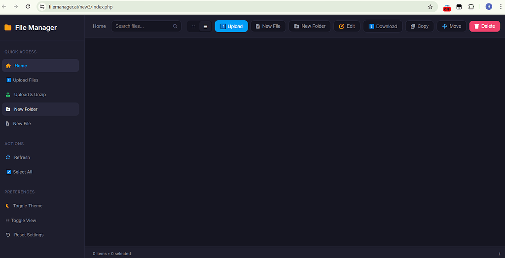 No file is displayed in File Manager - Hosting Support - InfinityFree Forum
