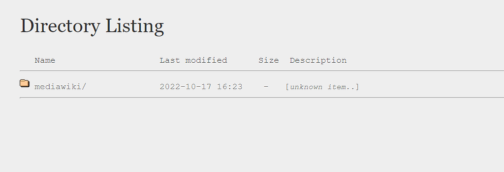 Mediawiki host on infinityfree - Hosting Support - InfinityFree Forum