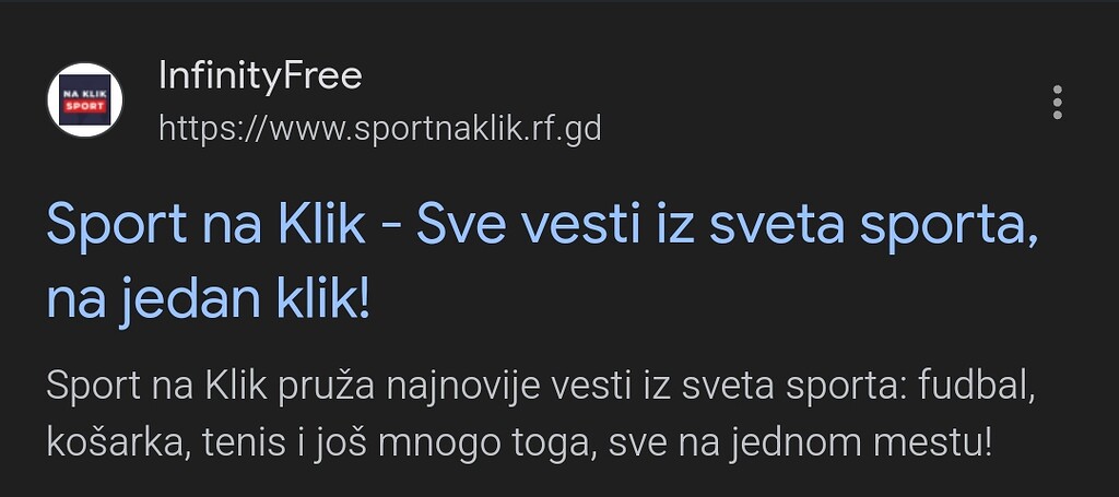 How do I change it so that it doesn't say Infinityfree here? - Hosting Support - InfinityFree Forum