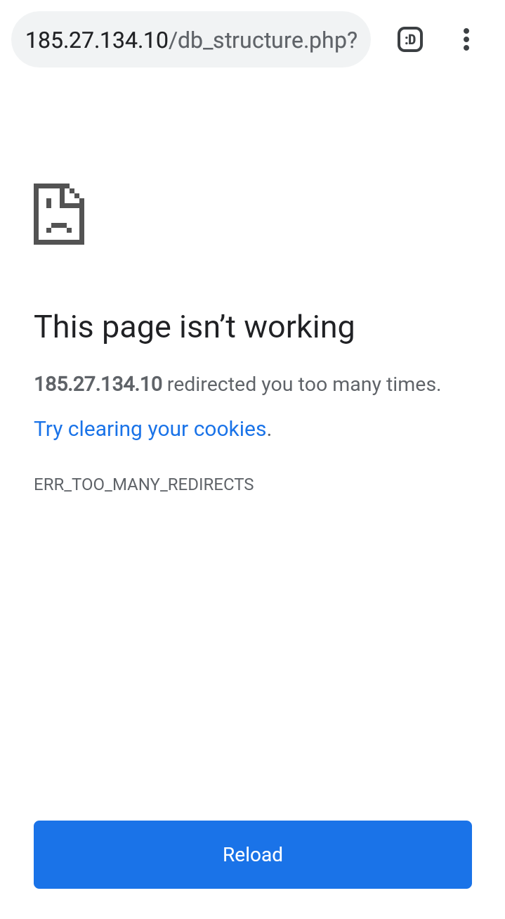 Unable to access Database - Hosting Support - InfinityFree Forum