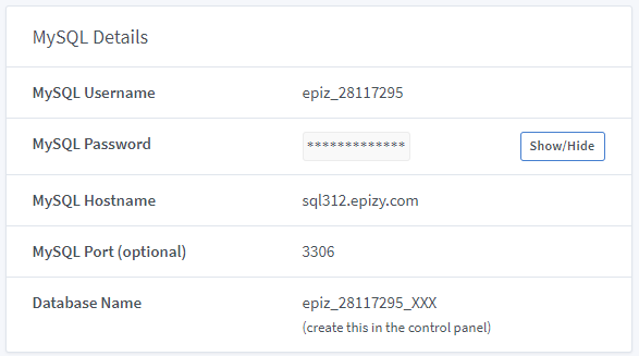 I Can T Connect To My Database With Any Scripts Other Than Phpmyadmin Hosting Support