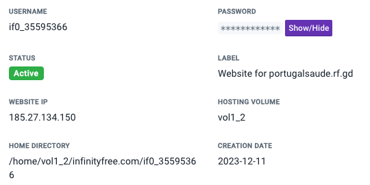 Website Not Working - Hosting Support - InfinityFree Forum