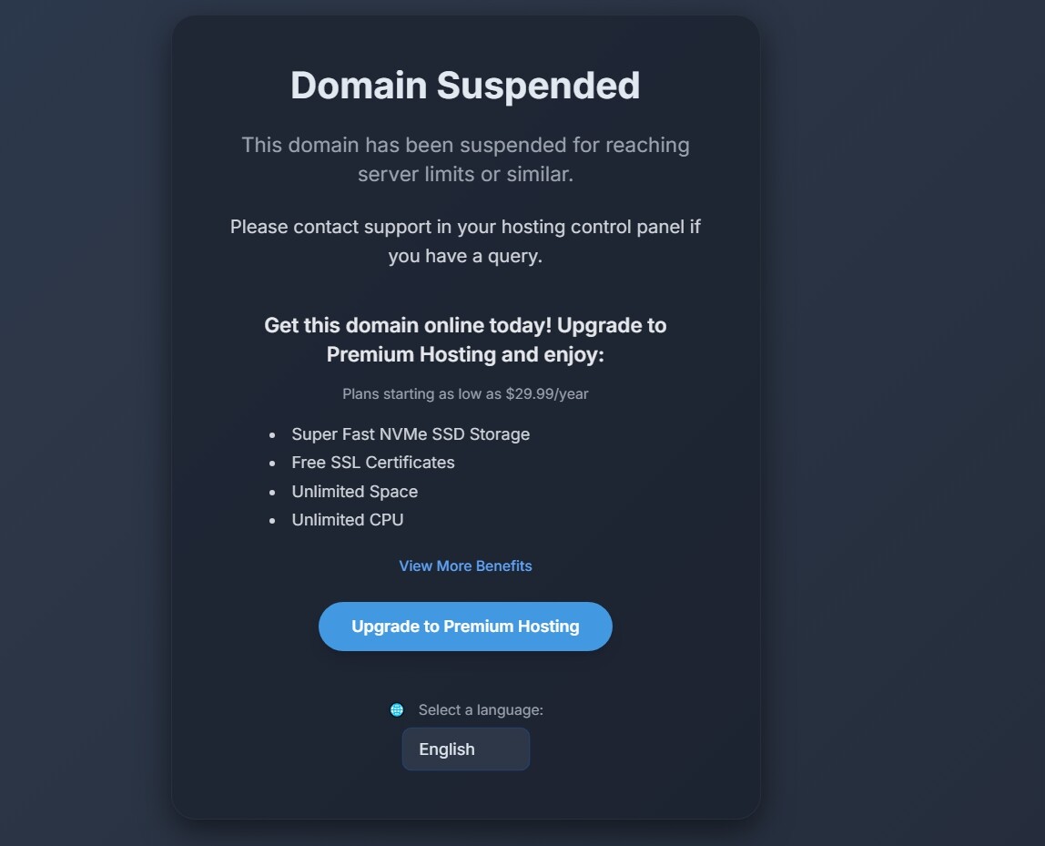 Why did I reach my limit? - Hosting Support - InfinityFree Forum