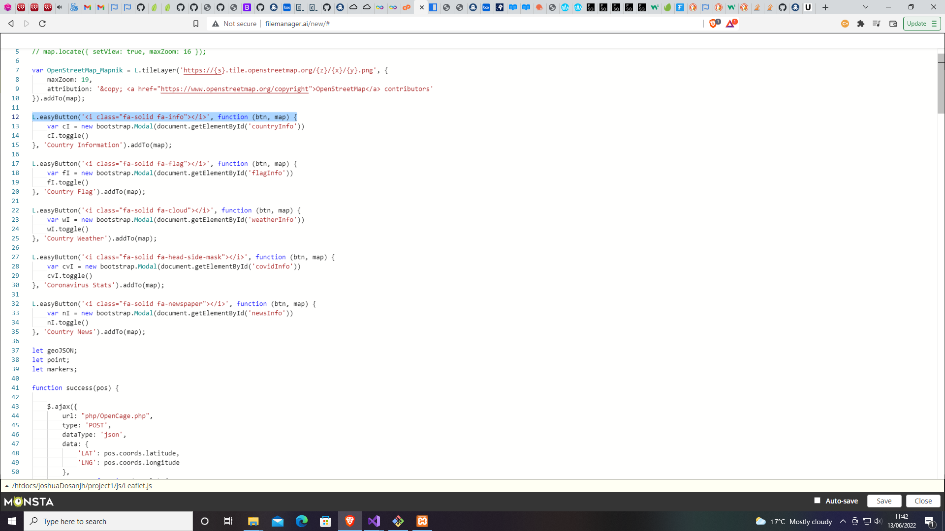 My website will not update the JavaScript file - Hosting Support ...